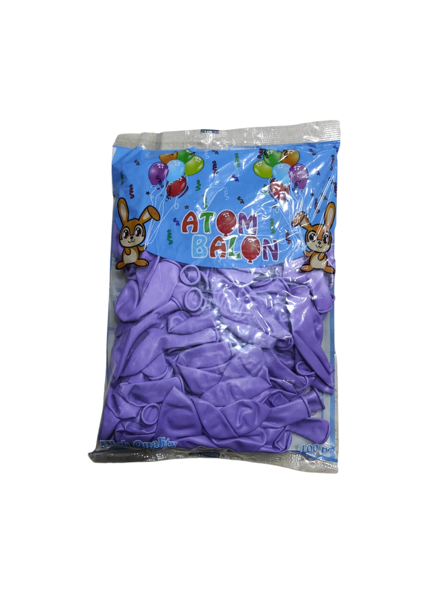 Atom Pastel Lila Balon 100lü 12inç